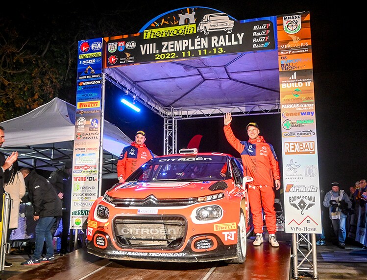 HATBÓL HAT GYŐZELEM, BAJNOK A CITROËN RALLY TEAM HUNGARY CSAPATA!